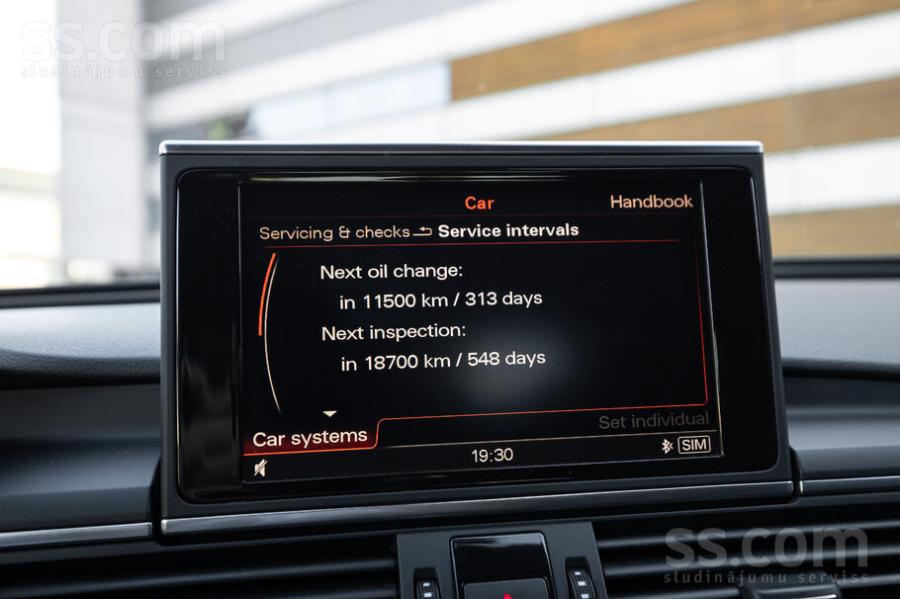 Balts Audi A6 2012 Jūrmala, ar dzinēja tilpumu 3.00 L un nobraukumu 322 tūkst. km par 11999 €, foto 29 vietnē AUTOMOTO.COM.LV