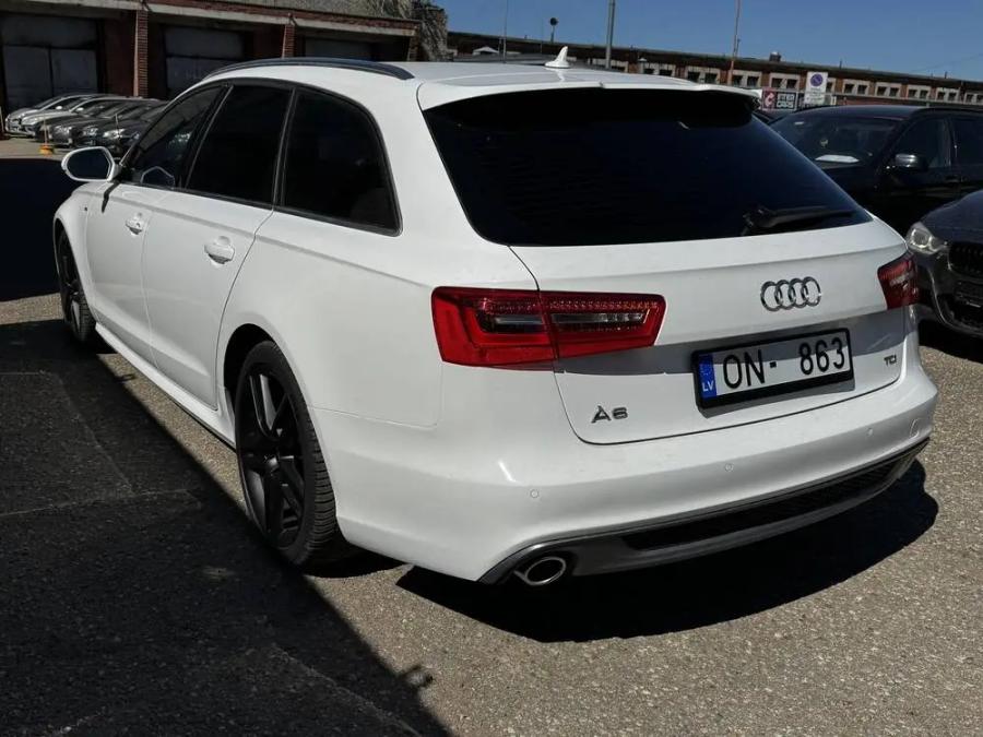 Balts Audi A6 2012 Daugavpils, ar dzinēja tilpumu 3.00 L un nobraukumu 197 tūkst. km par 11500 €, foto 5 vietnē AUTOMOTO.COM.LV