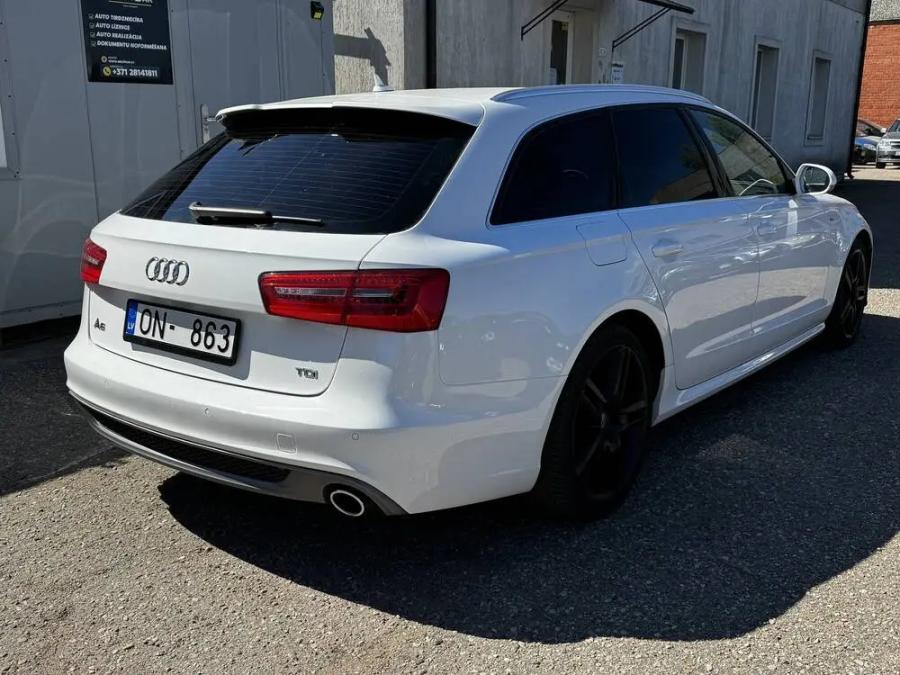 Balts Audi A6 2012 Daugavpils, ar dzinēja tilpumu 3.00 L un nobraukumu 197 tūkst. km par 11500 €, foto 7 vietnē AUTOMOTO.COM.LV