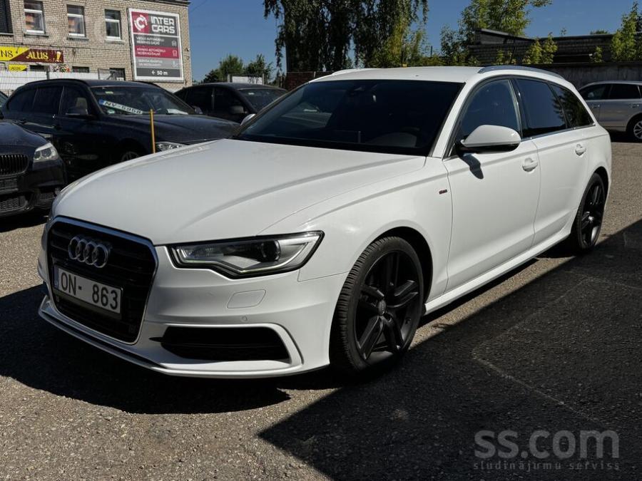 White Audi A6 2012 in Daugavpils, with an engine capacity of 3.00 L and mileage of 0 thousand km for 11500 €, photo 4 on AUTOMOTO.COM.LV