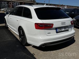 White Audi A6 2012 in Daugavpils, with an engine capacity of 3.00 L and mileage of 0 thousand km for 11500 €, photo 5 on AUTOMOTO.COM.LV