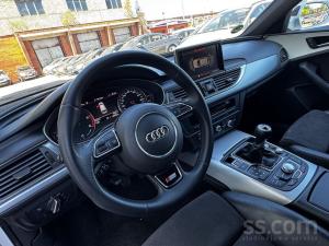 White Audi A6 2012 in Daugavpils, with an engine capacity of 3.00 L and mileage of 0 thousand km for 11500 €, photo 15 on AUTOMOTO.COM.LV