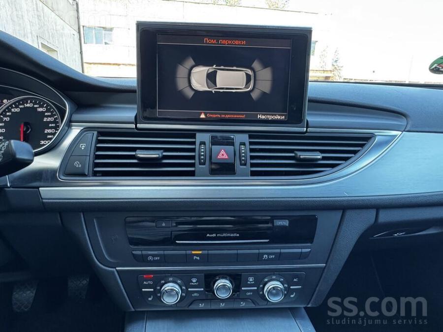 White Audi A6 2012 in Daugavpils, with an engine capacity of 3.00 L and mileage of 0 thousand km for 11500 €, photo 17 on AUTOMOTO.COM.LV