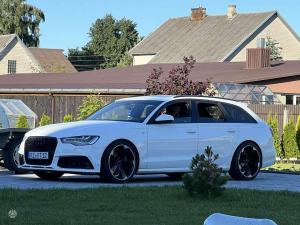 Balts Audi A6 2012 Viļņa, ar dzinēja tilpumu 3.00 L un nobraukumu 265 tūkst. km par 9950 €, foto  vietnē AUTOMOTO.COM.LV