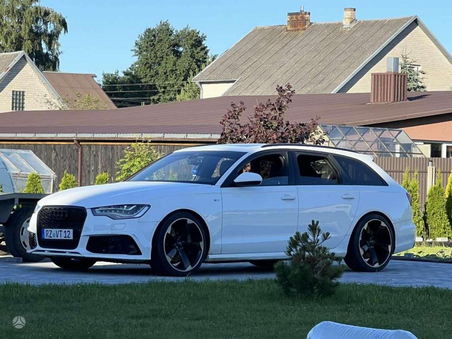 Balts Audi A6 2012 Viļņa, ar dzinēja tilpumu 3.00 L un nobraukumu 265 tūkst. km par 9950 €, foto 1 vietnē AUTOMOTO.COM.LV
