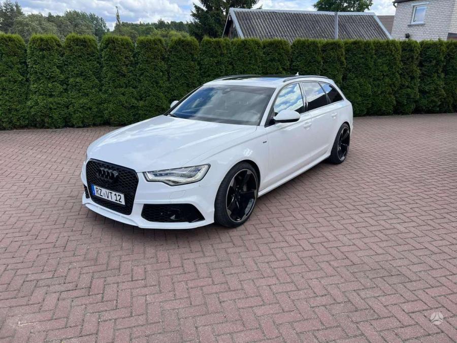 Balts Audi A6 2012 Viļņa, ar dzinēja tilpumu 3.00 L un nobraukumu 265 tūkst. km par 9950 €, foto 3 vietnē AUTOMOTO.COM.LV