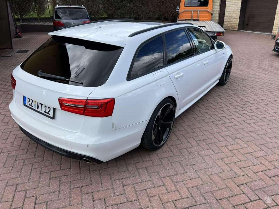Balts Audi A6 2012 Viļņa, ar dzinēja tilpumu 3.00 L un nobraukumu 265 tūkst. km par 9950 €, foto 7 vietnē AUTOMOTO.COM.LV