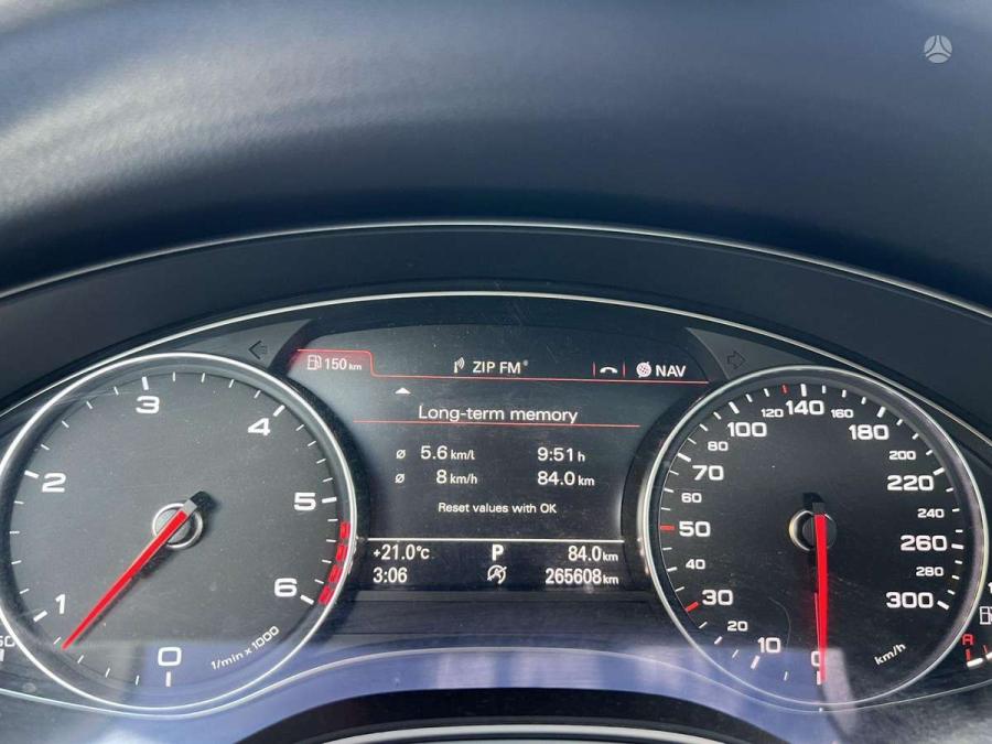 Balts Audi A6 2012 Viļņa, ar dzinēja tilpumu 3.00 L un nobraukumu 265 tūkst. km par 9950 €, foto 10 vietnē AUTOMOTO.COM.LV