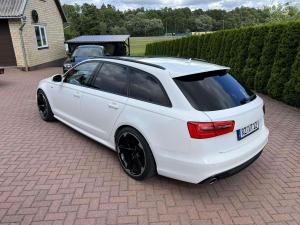 White Audi A6 2012 in Vilnius, with an engine capacity of 2.97 L and mileage of 265 thousand km for 9950 €, photo 8 on AUTOMOTO.COM.LV