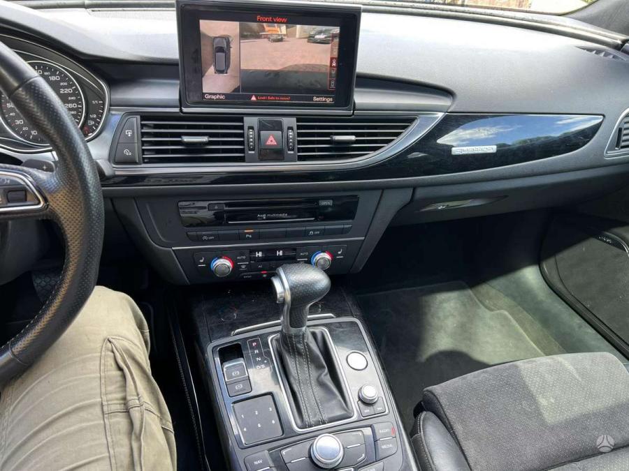 White Audi A6 2012 in Vilnius, with an engine capacity of 2.97 L and mileage of 265 thousand km for 9950 €, photo 17 on AUTOMOTO.COM.LV