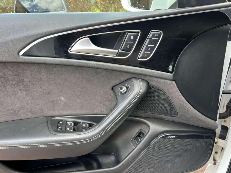 White Audi A6 2012 in Vilnius, with an engine capacity of 2.97 L and mileage of 265 thousand km for 9950 €, photo 22 on AUTOMOTO.COM.LV