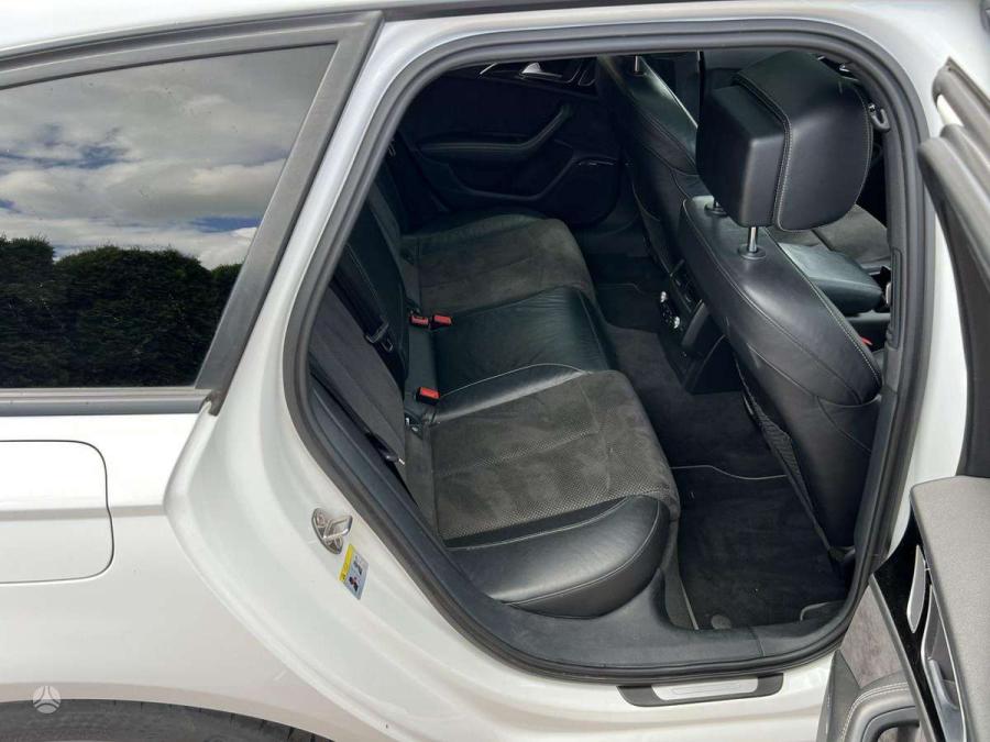 White Audi A6 2012 in Vilnius, with an engine capacity of 2.97 L and mileage of 265 thousand km for 9950 €, photo 25 on AUTOMOTO.COM.LV