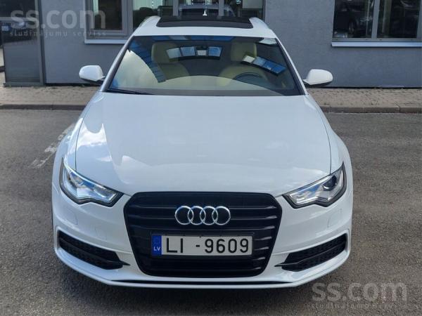 White Audi A6 2012 in Riga, with an engine capacity of 3.00 L and mileage of 345 thousand km for 10900 €, photo 1 on AUTOMOTO.COM.LV