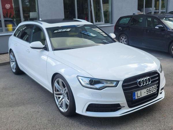 White Audi A6 2012 in Riga, with an engine capacity of 2.97 L and mileage of 345 thousand km for 10900 €, photo 3 on AUTOMOTO.COM.LV