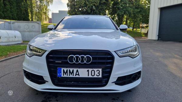 White Audi A6 2012 in Alytus, with an engine capacity of 2.97 L and mileage of 320 thousand km for 12900 €, photo 3 on AUTOMOTO.COM.LV