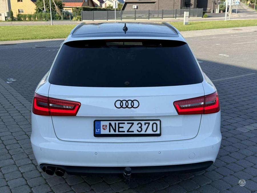 White Audi A6 2012 in Kaunas, with an engine capacity of 1.97 L and mileage of 347 thousand km for 8500 €, photo 5 on AUTOMOTO.COM.LV