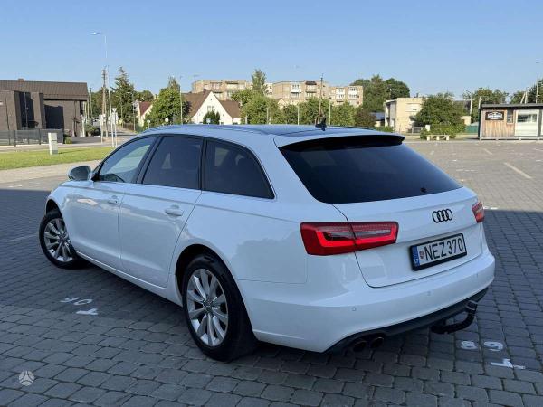White Audi A6 2012 in Kaunas, with an engine capacity of 1.97 L and mileage of 347 thousand km for 8500 €, photo 7 on AUTOMOTO.COM.LV