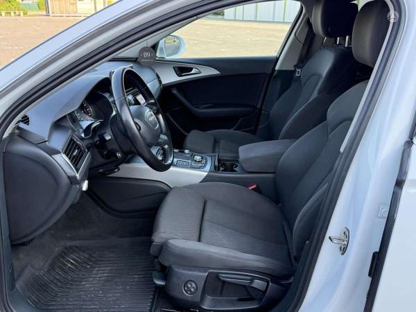 White Audi A6 2012 in Kaunas, with an engine capacity of 1.97 L and mileage of 347 thousand km for 8500 €, photo 10 on AUTOMOTO.COM.LV