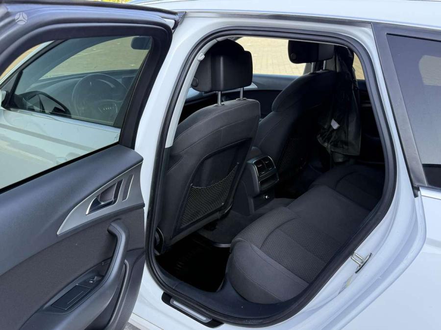 White Audi A6 2012 in Kaunas, with an engine capacity of 1.97 L and mileage of 347 thousand km for 8500 €, photo 12 on AUTOMOTO.COM.LV