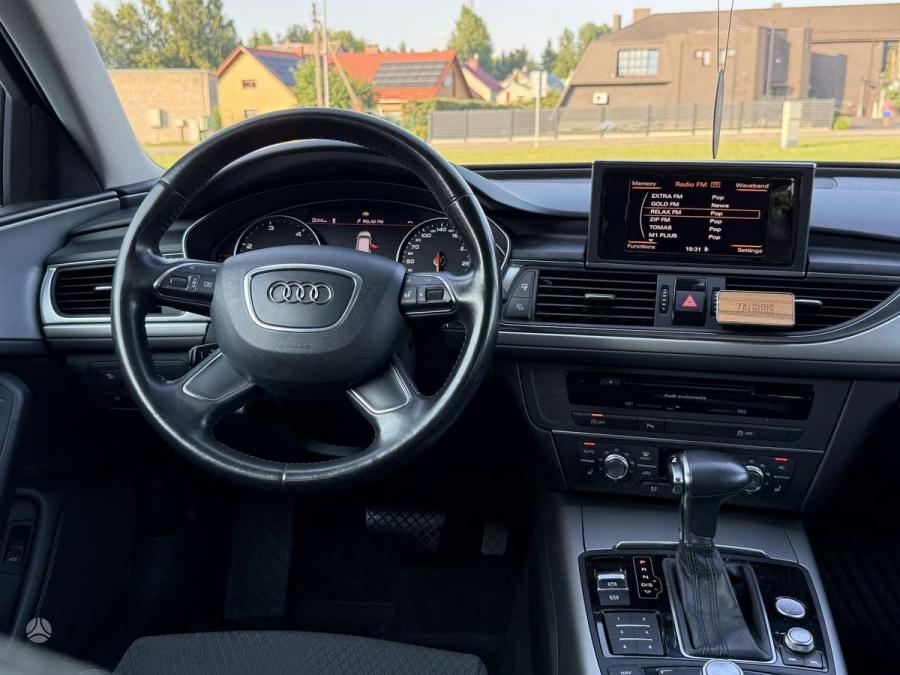 White Audi A6 2012 in Kaunas, with an engine capacity of 1.97 L and mileage of 347 thousand km for 8500 €, photo 16 on AUTOMOTO.COM.LV