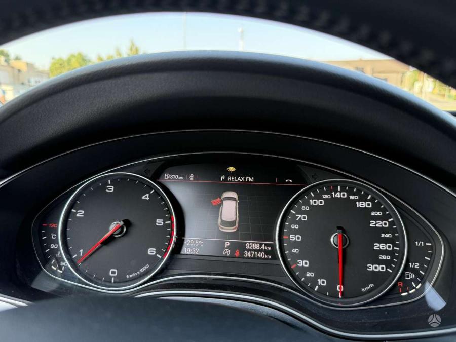White Audi A6 2012 in Kaunas, with an engine capacity of 1.97 L and mileage of 347 thousand km for 8500 €, photo 20 on AUTOMOTO.COM.LV