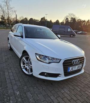 White Audi A6 2012 in Klaipeda, with an engine capacity of 1.97 L and mileage of 270 thousand km for 8600 €, photo  on AUTOMOTO.COM.LV