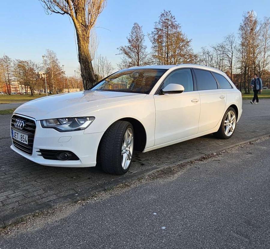 Balts Audi A6 2012 Klaipėda, ar dzinēja tilpumu 1.97 L un nobraukumu 270 tūkst. km par 8600 €, foto 12 vietnē AUTOMOTO.COM.LV
