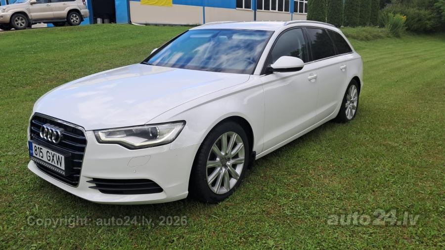 Balts Audi A6 2012 Valga, ar dzinēja tilpumu 2.00 L un nobraukumu 311 tūkst. km par 7999 €, foto 1 vietnē AUTOMOTO.COM.LV