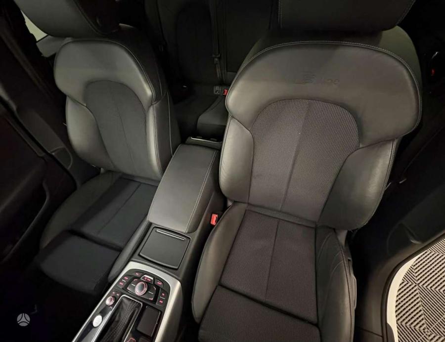 White Audi A6 2012 in Marijampole, with an engine capacity of 2.97 L and mileage of 322 thousand km for 11450 €, photo 27 on AUTOMOTO.COM.LV