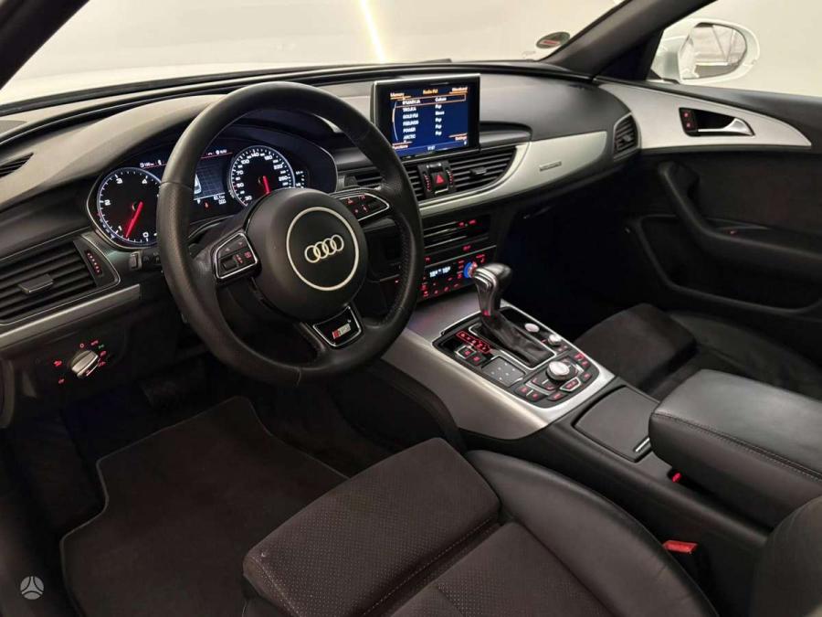 White Audi A6 2012 in Marijampole, with an engine capacity of 2.97 L and mileage of 346 thousand km for 10750 €, photo 3 on AUTOMOTO.COM.LV