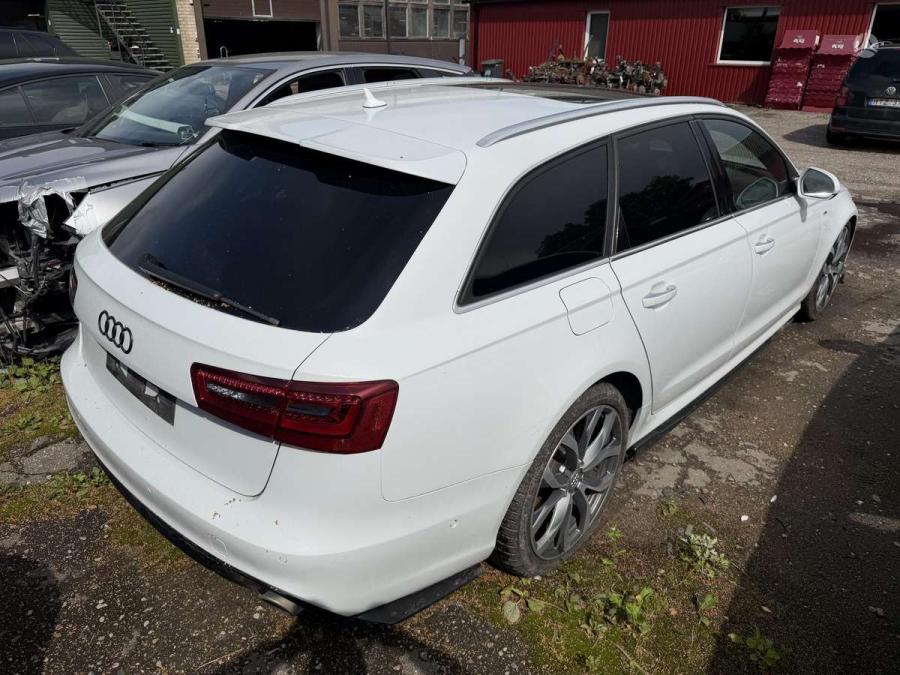 White Audi A6 2012 in Marijampole, with an engine capacity of 3.00 L and mileage of 281 thousand km for 8800 €, photo 7 on AUTOMOTO.COM.LV