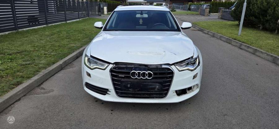 Balts Audi A6 2012 Kėdainiai, ar dzinēja tilpumu 2.97 L un nobraukumu 291 tūkst. km par 6250 €, foto 1 vietnē AUTOMOTO.COM.LV