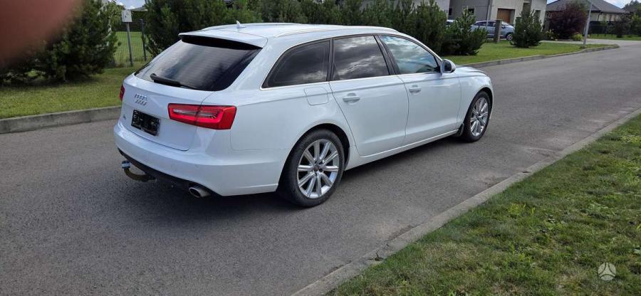 Balts Audi A6 2012 Kėdainiai, ar dzinēja tilpumu 2.97 L un nobraukumu 291 tūkst. km par 6250 €, foto 5 vietnē AUTOMOTO.COM.LV