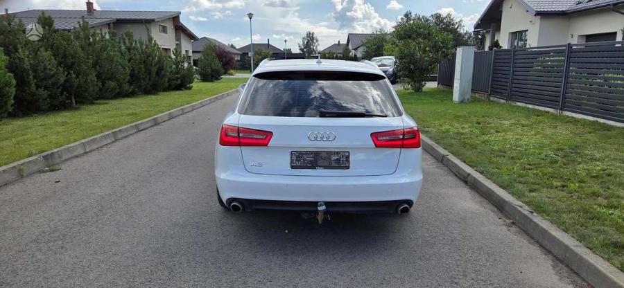Balts Audi A6 2012 Kėdainiai, ar dzinēja tilpumu 2.97 L un nobraukumu 291 tūkst. km par 6250 €, foto 6 vietnē AUTOMOTO.COM.LV