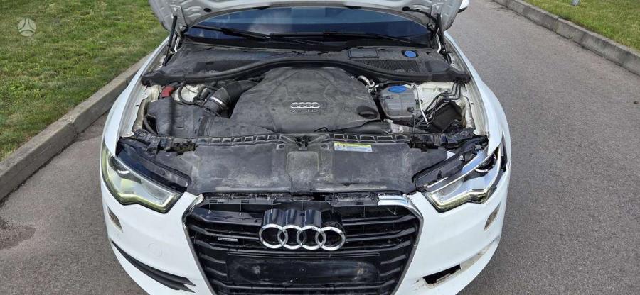 Balts Audi A6 2012 Kėdainiai, ar dzinēja tilpumu 2.97 L un nobraukumu 291 tūkst. km par 6250 €, foto 9 vietnē AUTOMOTO.COM.LV