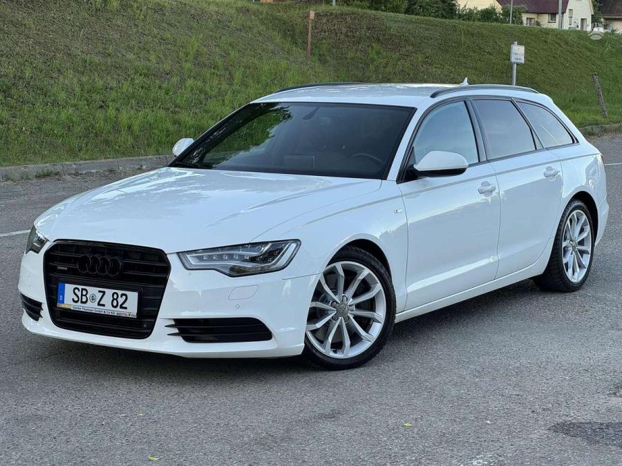 Белый Ауди А6 2012 в Ионава, объемом двигателя 3.00 л и пробегом 290 тыс. км за 11150 €, фото 1 на AUTOMOTO.COM.LV