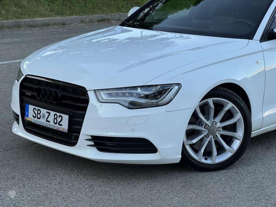 Белый Ауди А6 2012 в Ионава, объемом двигателя 3.00 л и пробегом 290 тыс. км за 11150 €, фото 15 на AUTOMOTO.COM.LV