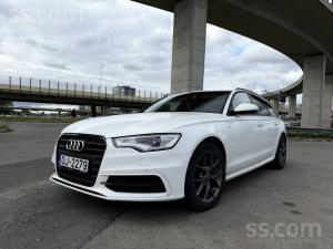 Balts Audi A6 2012 Rīga, ar dzinēja tilpumu 3.00 L un nobraukumu 360 tūkst. km par 12500 €, foto  vietnē AUTOMOTO.COM.LV