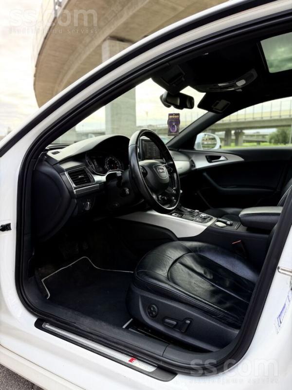 Balts Audi A6 2012 Rīga, ar dzinēja tilpumu 3.00 L un nobraukumu 360 tūkst. km par 12500 €, foto 6 vietnē AUTOMOTO.COM.LV