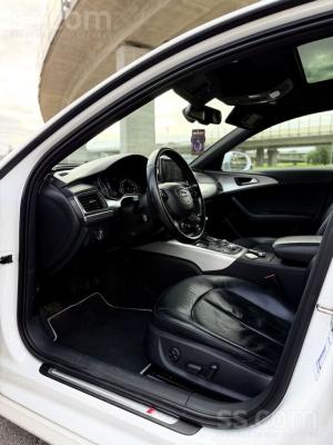 Balts Audi A6 2012 Rīga, ar dzinēja tilpumu 3.00 L un nobraukumu 360 tūkst. km par 12500 €, foto 7 vietnē AUTOMOTO.COM.LV