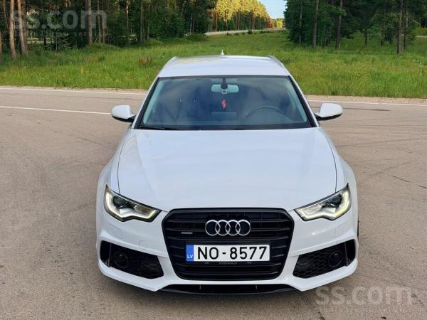 White Audi A6 2012 in Jekabpils, with an engine capacity of 3.00 L and mileage of 299 thousand km for 13500 €, photo 2 on AUTOMOTO.COM.LV