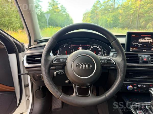 White Audi A6 2012 in Jekabpils, with an engine capacity of 3.00 L and mileage of 299 thousand km for 13500 €, photo 7 on AUTOMOTO.COM.LV