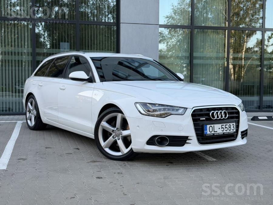 Balts Audi A6 2012 Rīga, ar dzinēja tilpumu 3.00 L un nobraukumu 352 tūkst. km par 9500 €, foto 1 vietnē AUTOMOTO.COM.LV