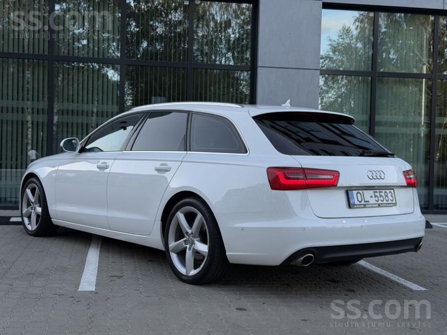 Balts Audi A6 2012 Rīga, ar dzinēja tilpumu 3.00 L un nobraukumu 352 tūkst. km par 9500 €, foto 8 vietnē AUTOMOTO.COM.LV