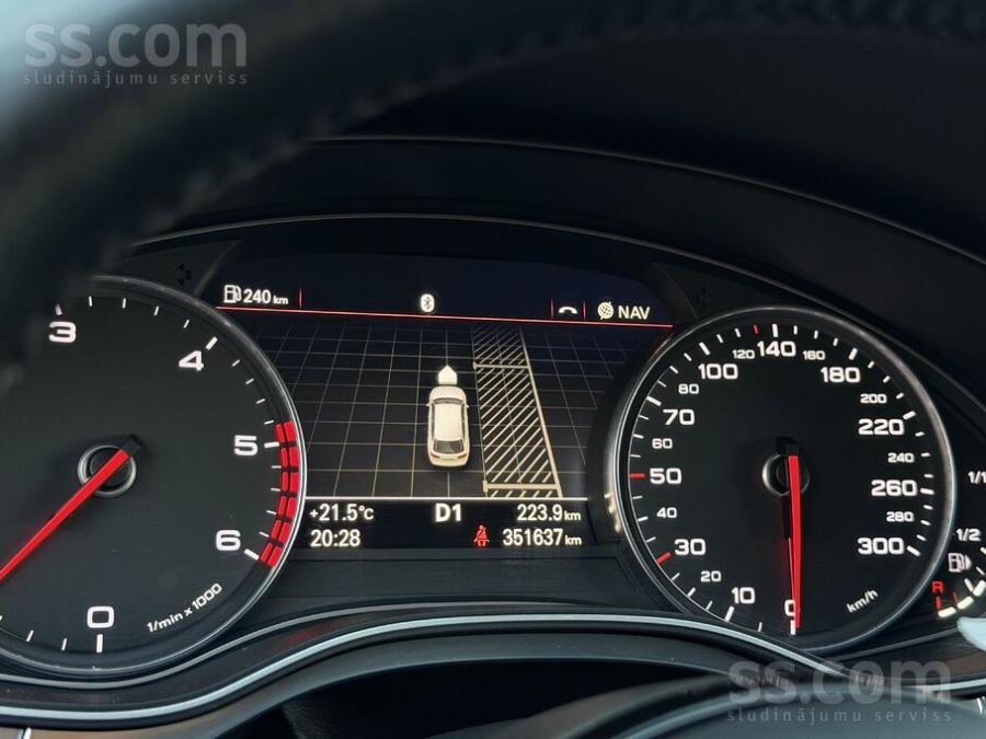 Balts Audi A6 2012 Rīga, ar dzinēja tilpumu 3.00 L un nobraukumu 352 tūkst. km par 9500 €, foto 28 vietnē AUTOMOTO.COM.LV