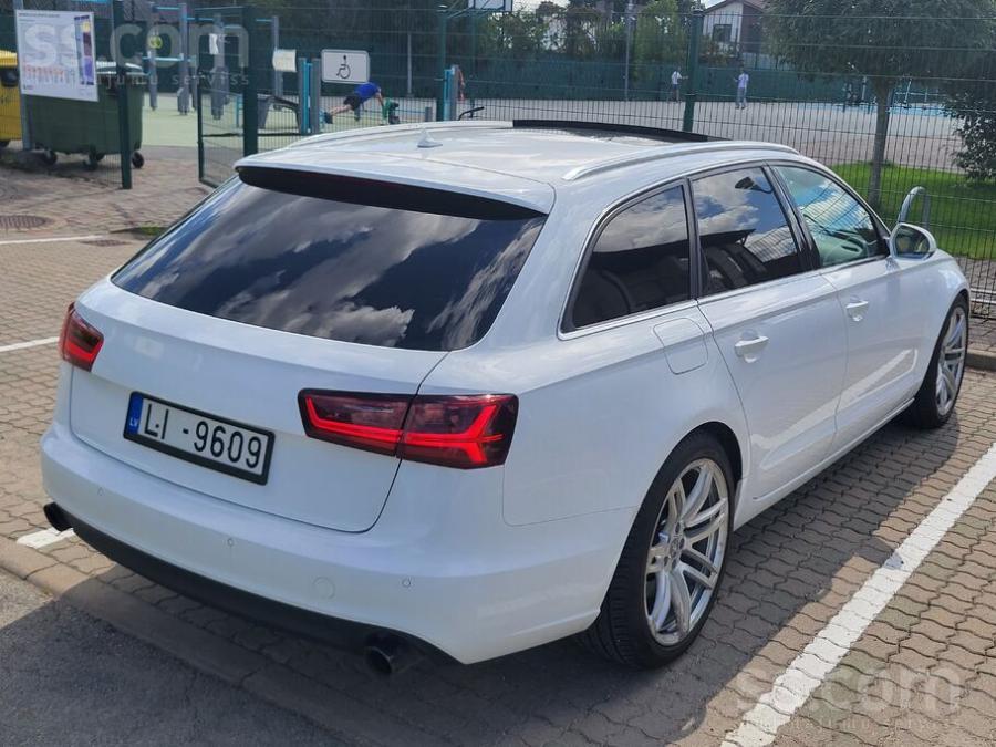 Balts Audi A6 2012 Rīga, ar dzinēja tilpumu 3.00 L un nobraukumu 345 tūkst. km par 9800 €, foto 6 vietnē AUTOMOTO.COM.LV