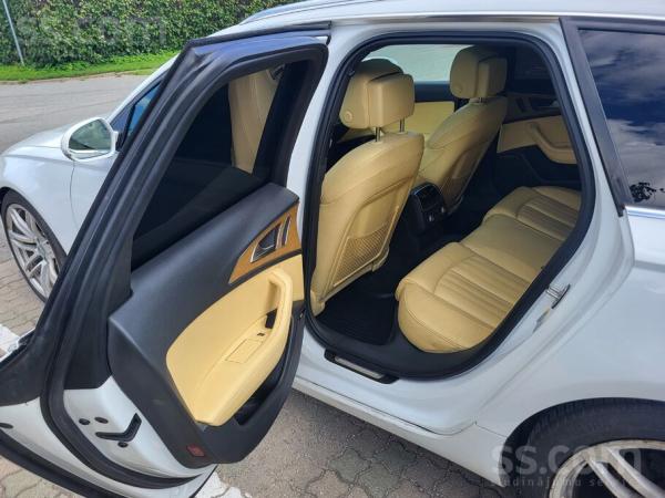 White Audi A6 2012 in Riga, with an engine capacity of 3.00 L and mileage of 345 thousand km for 9800 €, photo 10 on AUTOMOTO.COM.LV