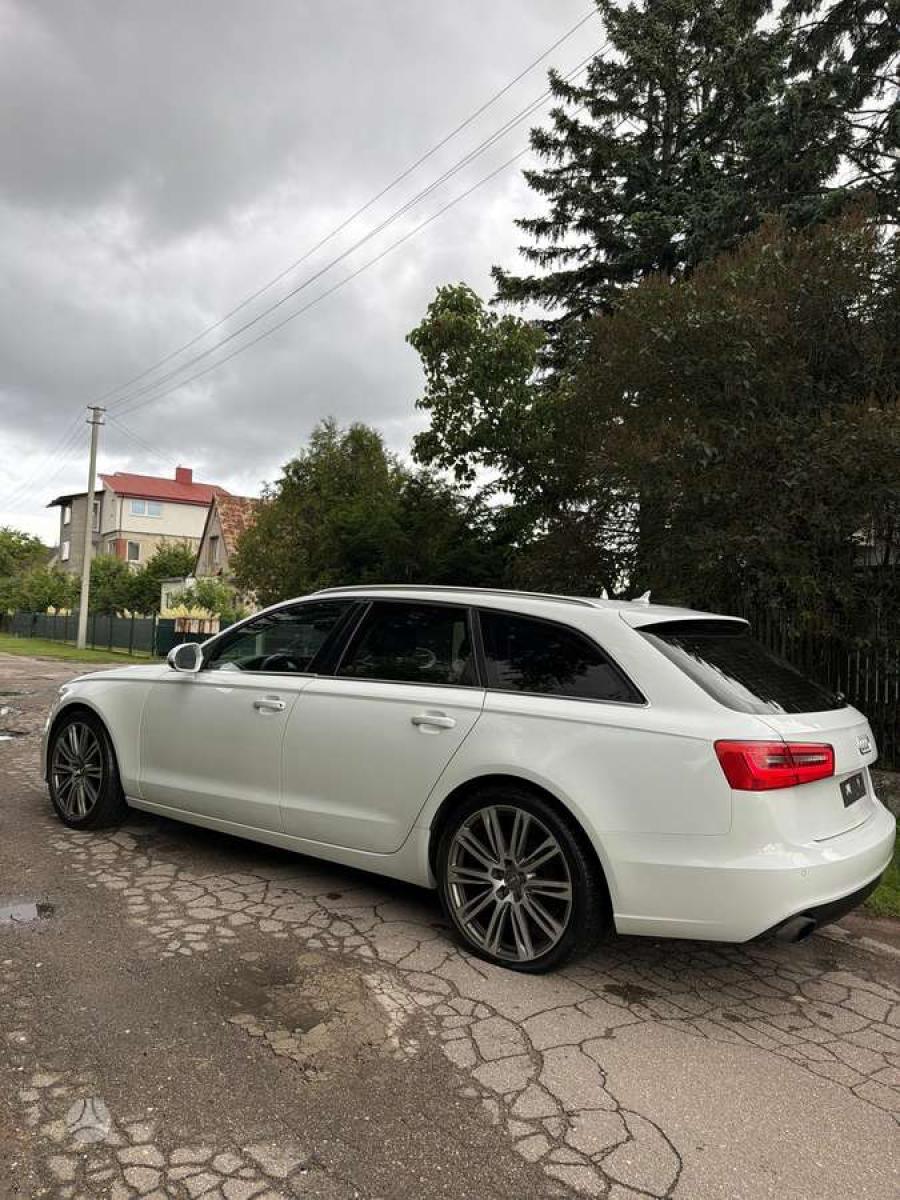 Balts Audi A6 2012 Kauņa, ar dzinēja tilpumu 2.97 L un nobraukumu 320 tūkst. km par 8299 €, foto 4 vietnē AUTOMOTO.COM.LV