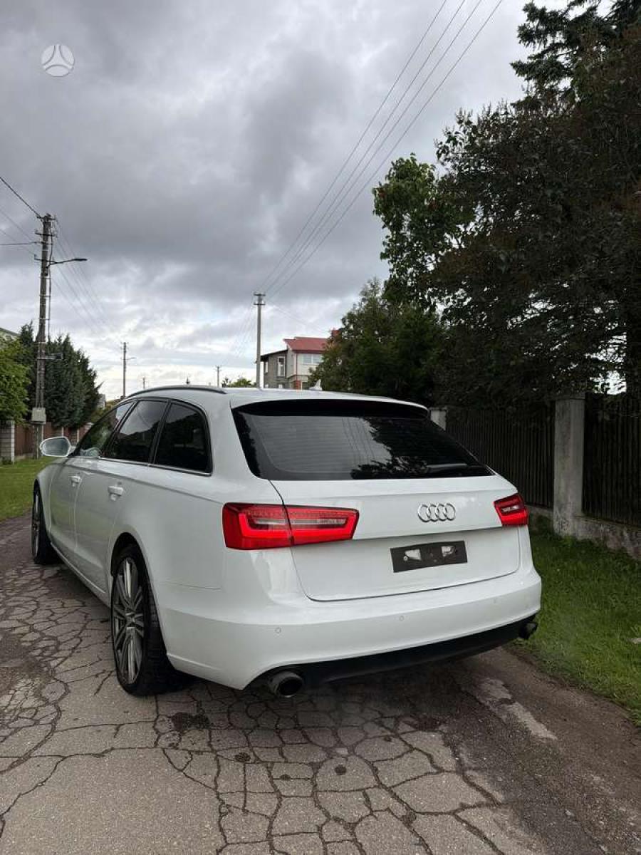Balts Audi A6 2012 Kauņa, ar dzinēja tilpumu 2.97 L un nobraukumu 320 tūkst. km par 8299 €, foto 5 vietnē AUTOMOTO.COM.LV
