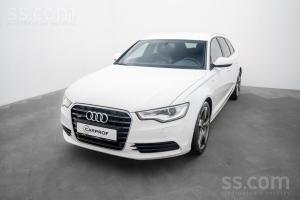 White Audi A6 2012 in Tallinn, with an engine capacity of 3.00 L and mileage of 256 thousand km for 10499 €, photo  on AUTOMOTO.COM.LV